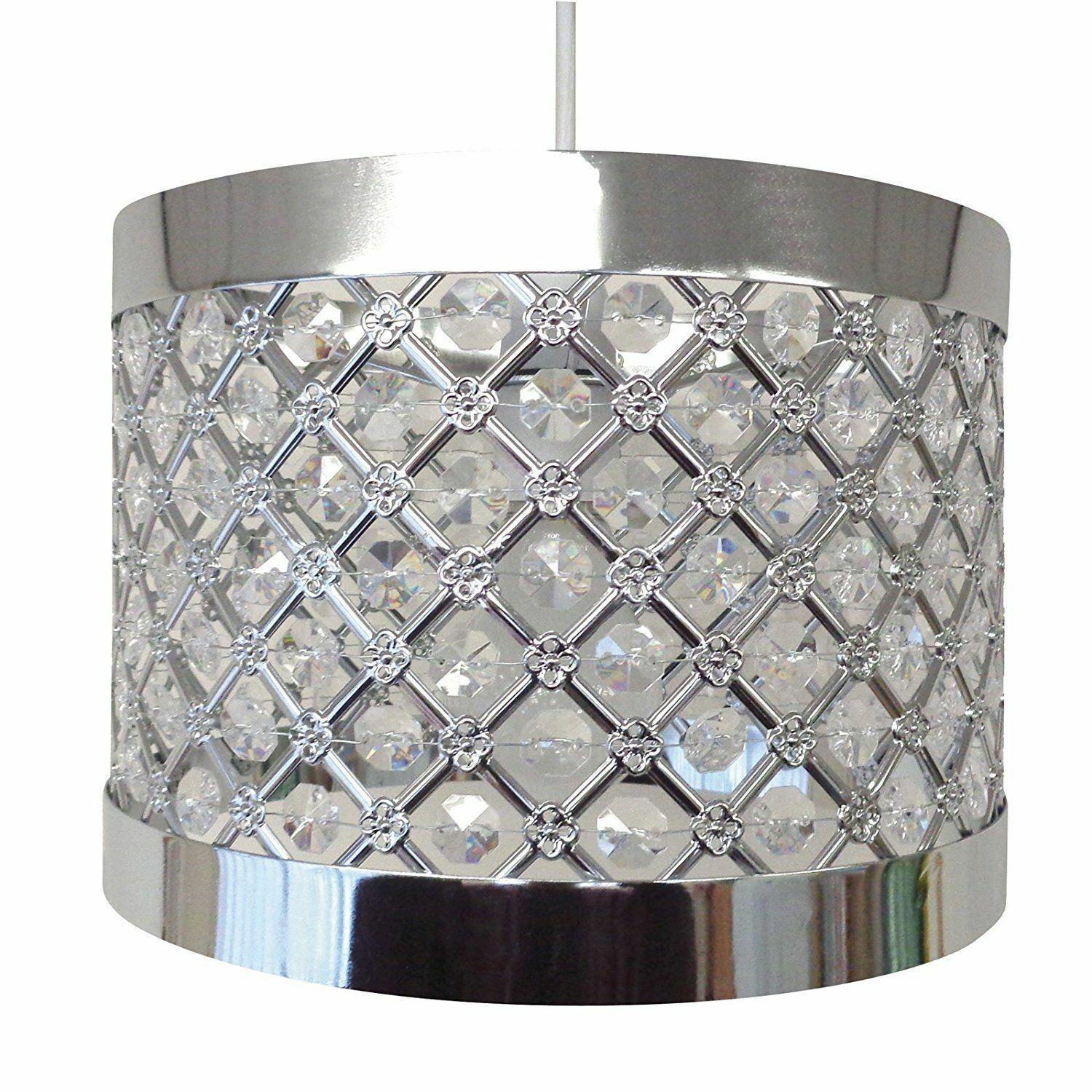 Moda Sparkly Ceiling Pendant Light Shade Fitting – HOMION